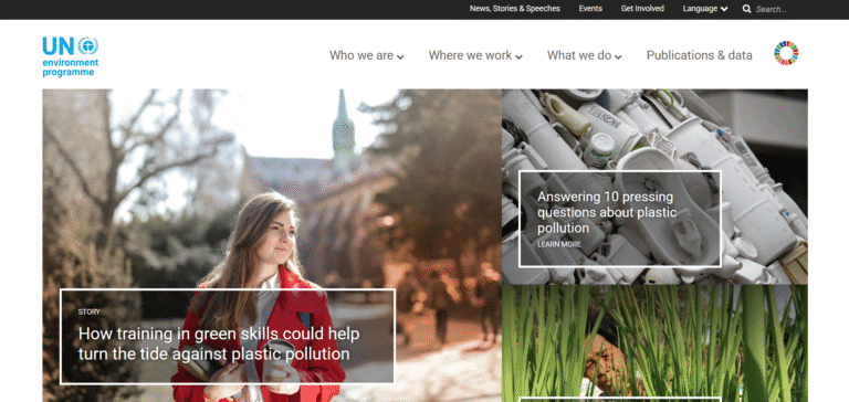 Top 16 Sustainability Website Design Examples In 2025